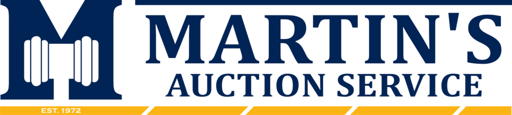 Upcoming Auctions – Martin's Auction Service